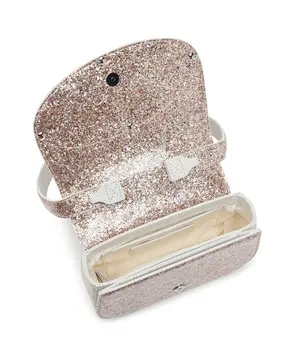 DIESEL® 1dr Glitter Shoulder Bag - Nude