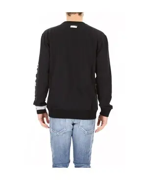 LANVIN Printed Long Sleeve Crewneck Sweatshirt