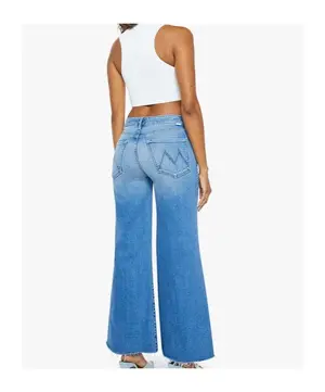 MOTHER Cotton-blend Jeans