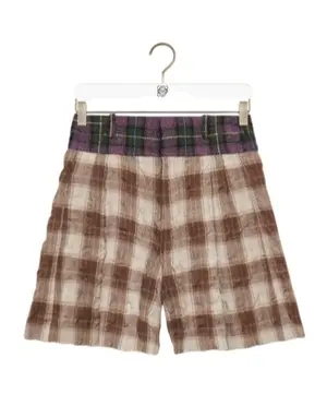 Loewe Checks Shorts For Men