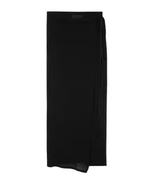 THE FRANKIE SHOP Alsen Knitted Midi Wrap Skirt