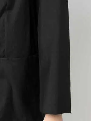Erika Cavallini Oversized Single-breasted Blazer - Black