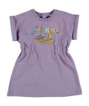 Moschino Giraffe Print T-shirt Dress