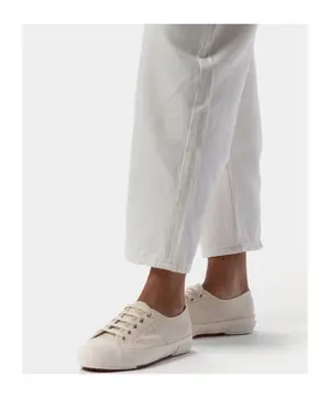 Superga Round Toe Lace-up Sneakers