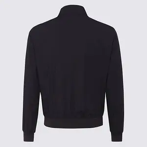 MOORER Alberti Water-repellent Bomber Jacket - Black