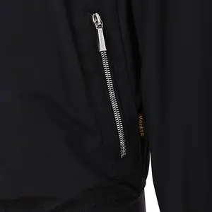 MOORER Alberti Water-repellent Bomber Jacket - Black