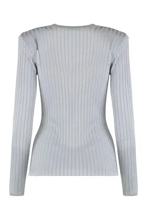 Elisabetta Franchi Long-sleeved V-neck Jumper