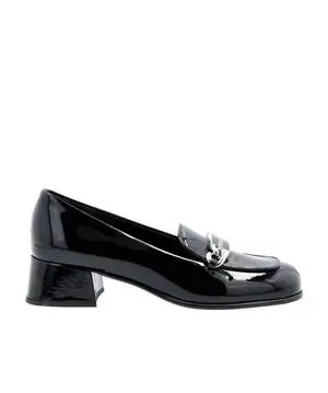 Miu Miu Logo Detail Loafers