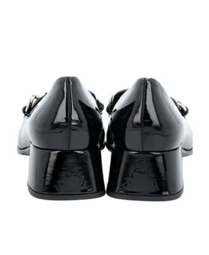 Miu Miu Logo Detail Loafers