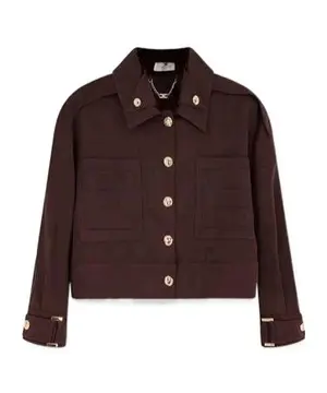 Elisabetta Franchi Collared Coats For Women
