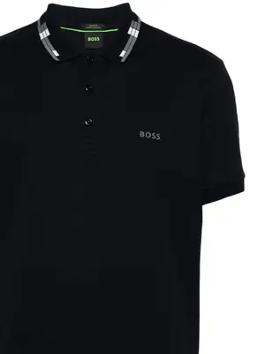 Hugo Boss Collar Graphics Slim Fit Polo Shirt