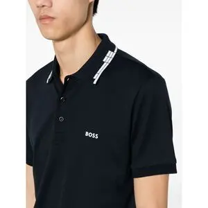 Hugo Boss Collar Graphics Slim Fit Polo Shirt