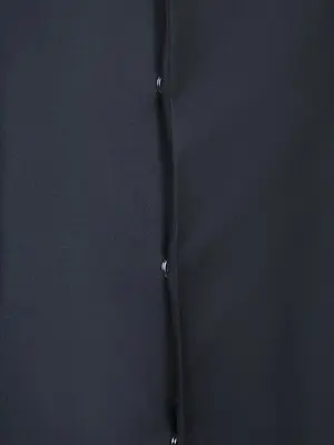 COSTUMEIN Long Sleeve Button Closure Overshirt Jacket - Blue