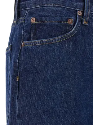 AGOLDE High Waisted Wide Leg Jeans