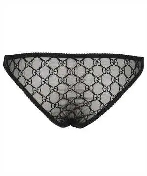Gucci Logo Lace Briefs