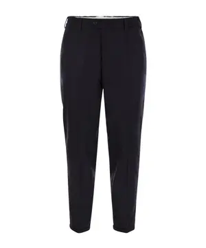 PT TORINO Rebel Wool Straight-leg Pants