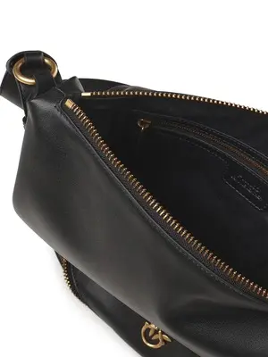 Pinko Zipped Shoulder Bag - Green