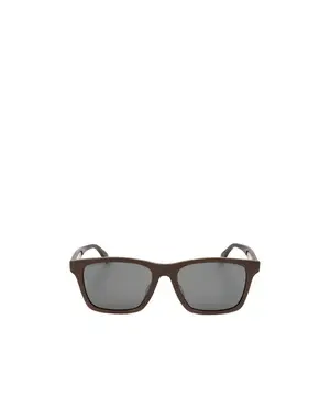 Fendi Full Rim Rectangle Sunglasses - Gray
