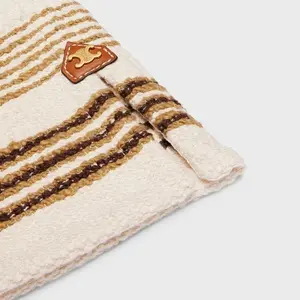 Celine Striped Cotton Tweed Baja Mini Dress
