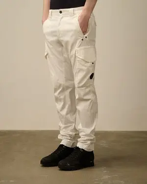C.P. COMPANY Cargo Pocket Trousers - Nude