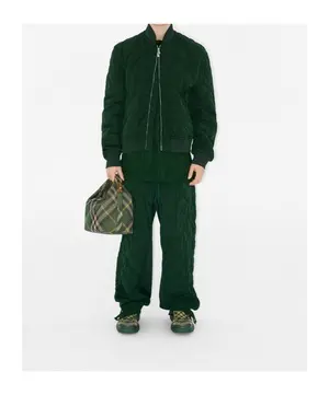 Burberry Quilted Zip-up Bomber Jacket