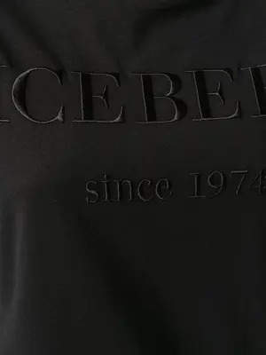 Iceberg Logo Embroidered T-shirt