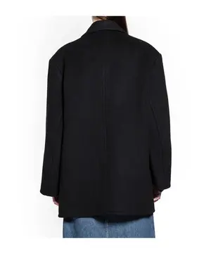 Coperni Collarless Long-sleeve Coat