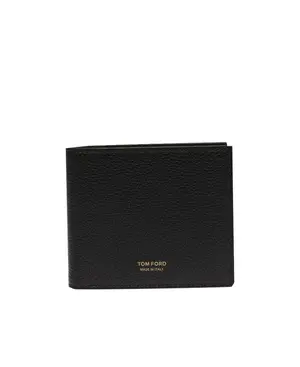 TOM FORD Classic Bi-fold Wallet - Black