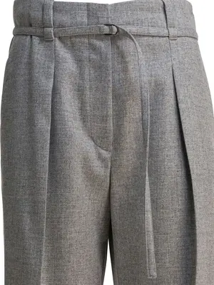 Brunello Cucinelli Pleated Belted Trousers