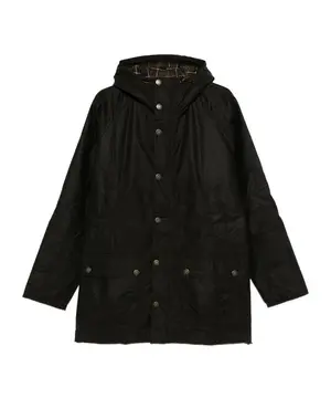 Barbour Logo Detailed Hooded Parka