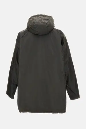 Barbour Logo Detailed Hooded Parka