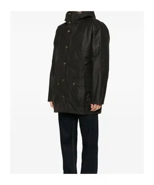 Barbour Logo Detailed Hooded Parka
