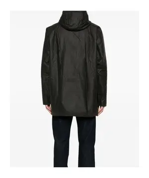 Barbour Logo Detailed Hooded Parka