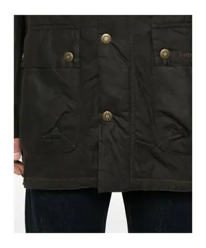 Barbour Logo Detailed Hooded Parka