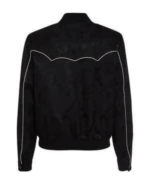 Saint Laurent Printed Bomber Jacket