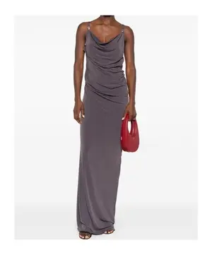 Coperni Sleeveless Ruffled Maxi Dress