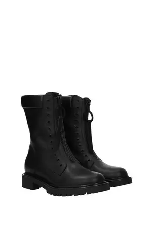 Dior Zip-up Combat Boots