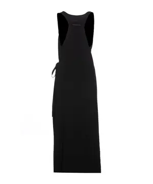 MAISON MARGIELA Sleeveless Belted Maxi Dress