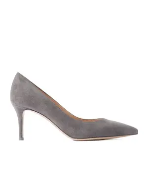 GIANVITO ROSSI Gianvito Rossi Suede Pumps Gray