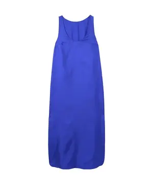 Loulou De Saison Scoop-neck Side-vent Maxi Dress