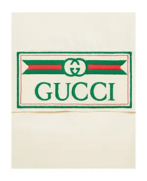 Gucci Logo Patch Nylon Sweatshirt