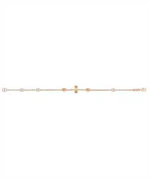Gucci Logo Bracelet With Pendant Details