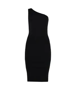 YVES SALOMON One-shoulder Dress - Black
