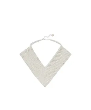 Magda Butrym Crystal Necklace - Silver