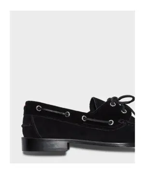 AeydĒ Harris Suede Loafers - Black