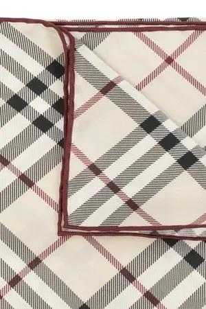 Burberry Check Printed Square Scarf