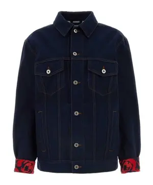 Burberry Long Sleeve Denim Jacket