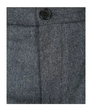 Incotex Slim Fit Zip Closure Pants - Grey