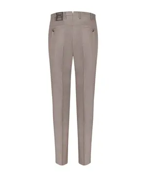Incotex Tapered Flannel Pants - Beige