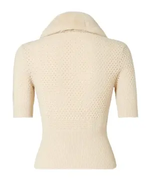 Fendi Wool And Cashmere Polo Shirt